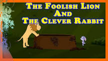 SHORT STORY: THE FOOLISH LION AND THE CLEVER RABBIT | Shravan charity ...