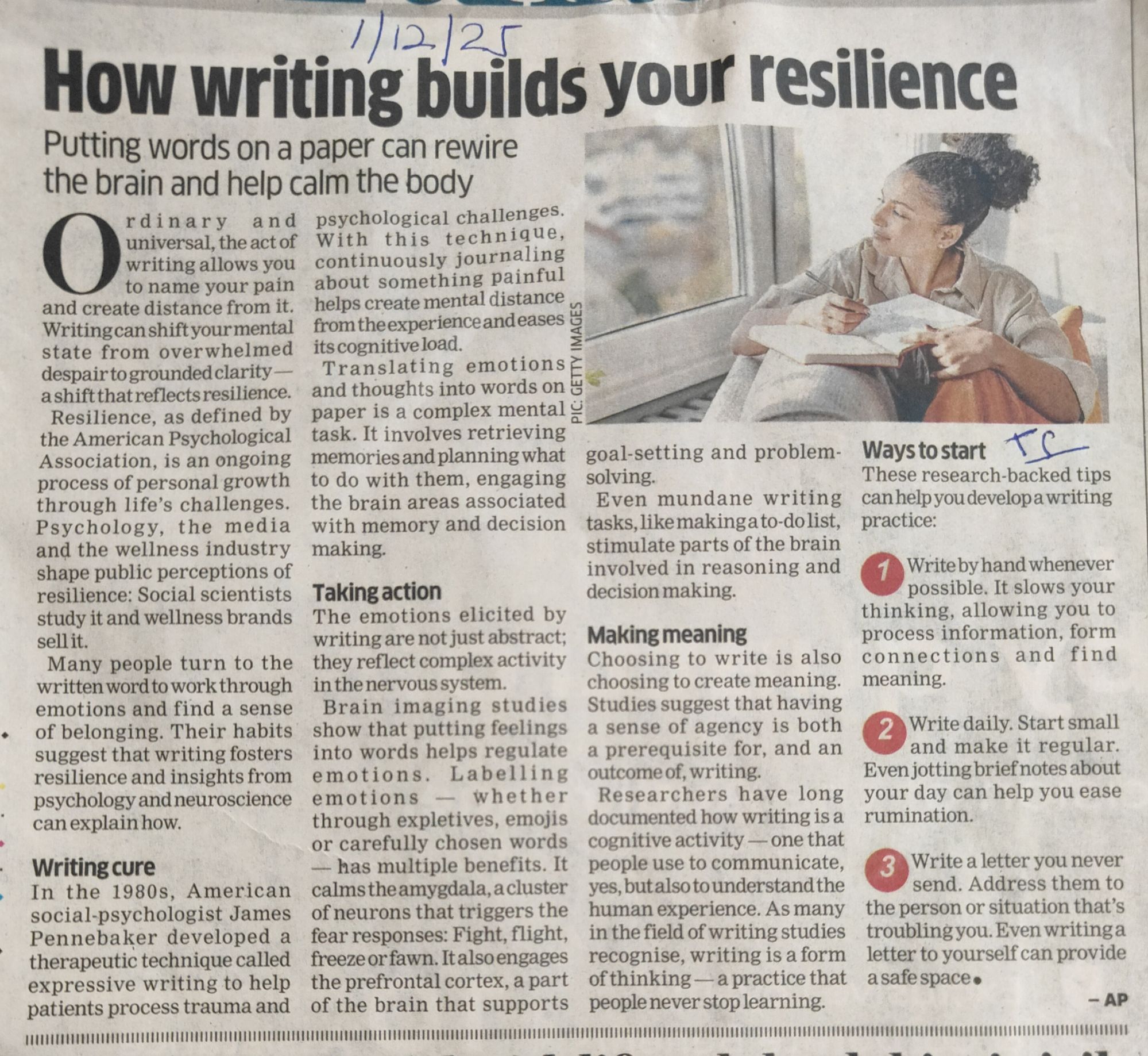 HOW WRITING BUILDS YOUR RESILIENCE | Shravan charity mission